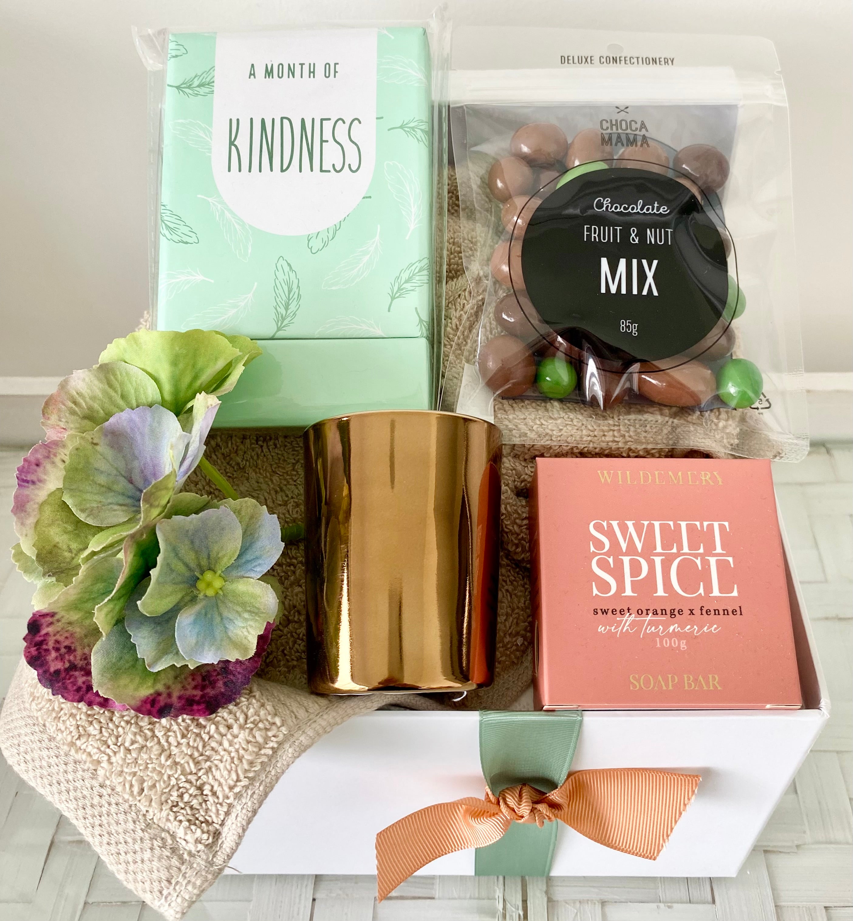 Inspirational Kindness Self Care Hamper Box Thinking Of You, Birthday ...